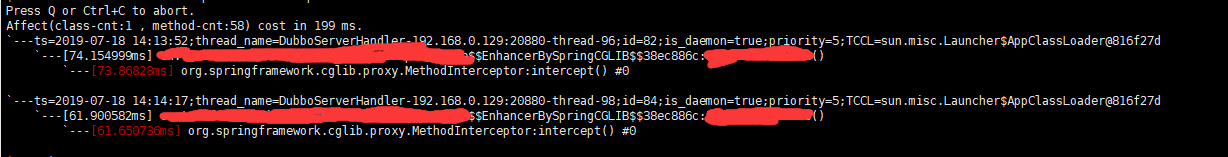 trace不能追踪被Spring代理的方法 · Issue #780 · alibaba/arthas · GitHub