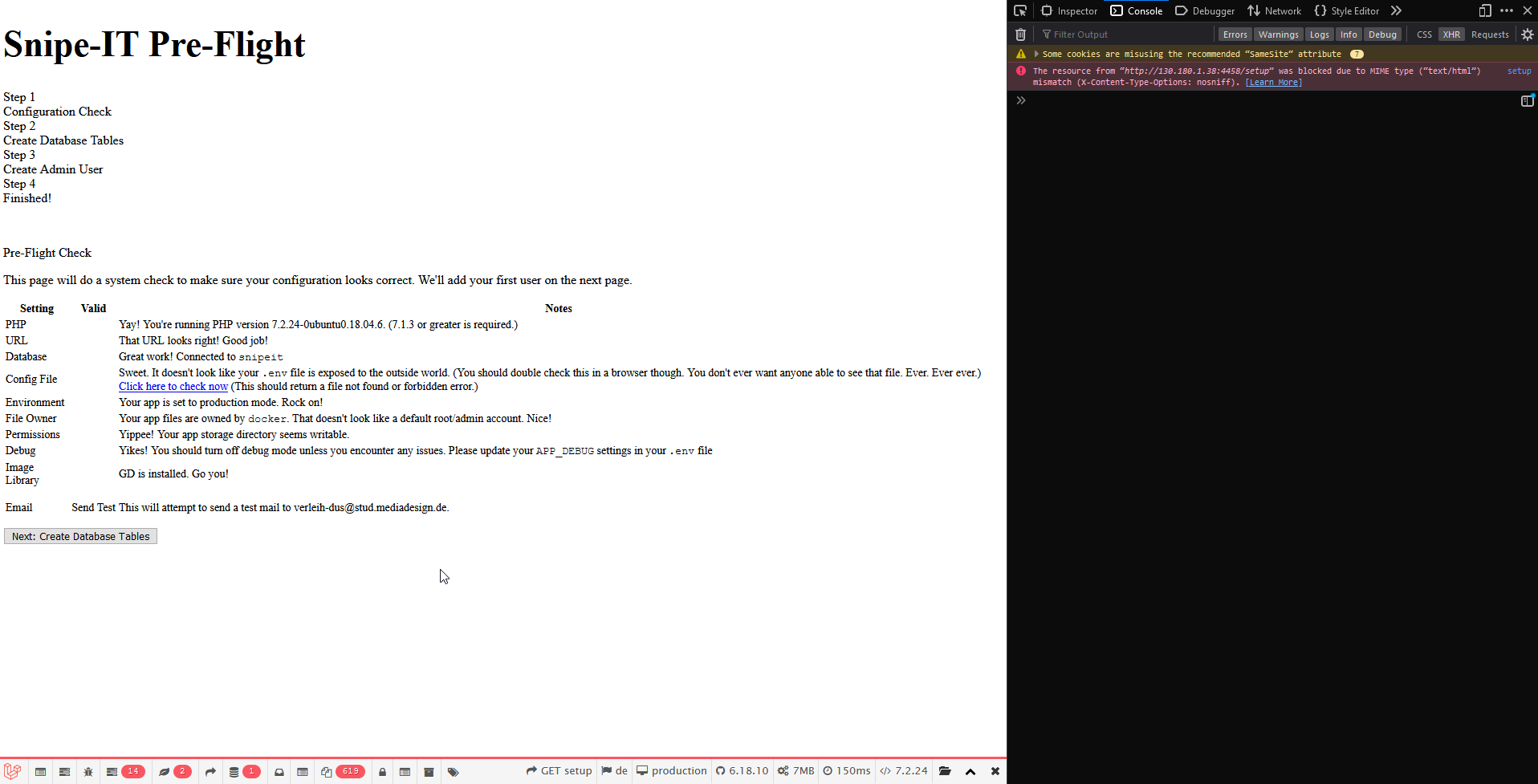 SnipeIT v5.0.0-beta-3.0 - Docker setup error · Issue #8393 · snipe ...