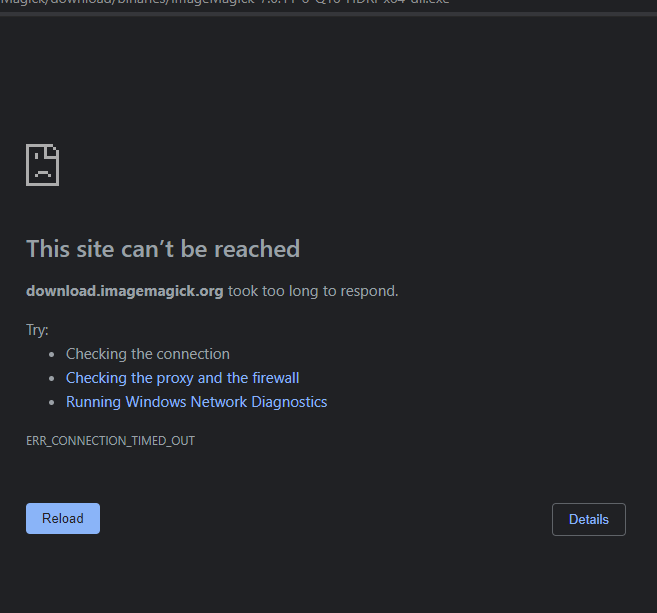 Cant download · ImageMagick ImageMagick · Discussion #3516 · GitHub