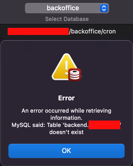 Severe Bug When Working On A Server Account With Access To Multiple Databases · Issue 1440