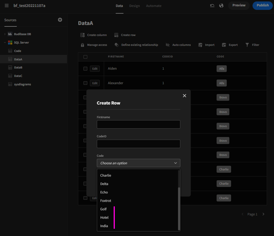 Missing rows in table after defining relationships for MSSQL · Issue #8558 · Budibase/budibase ...