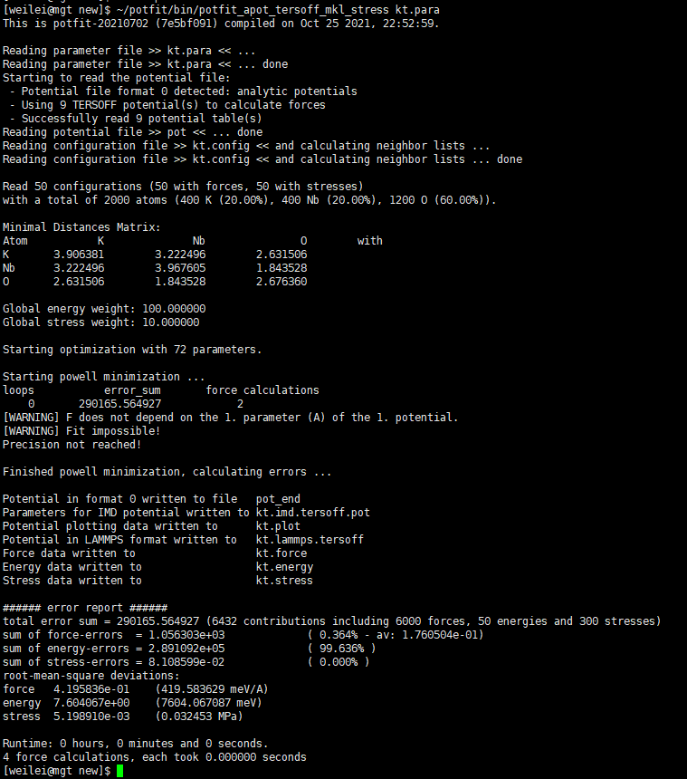 Problem about powell minimization · Issue #87 · potfit/potfit · GitHub