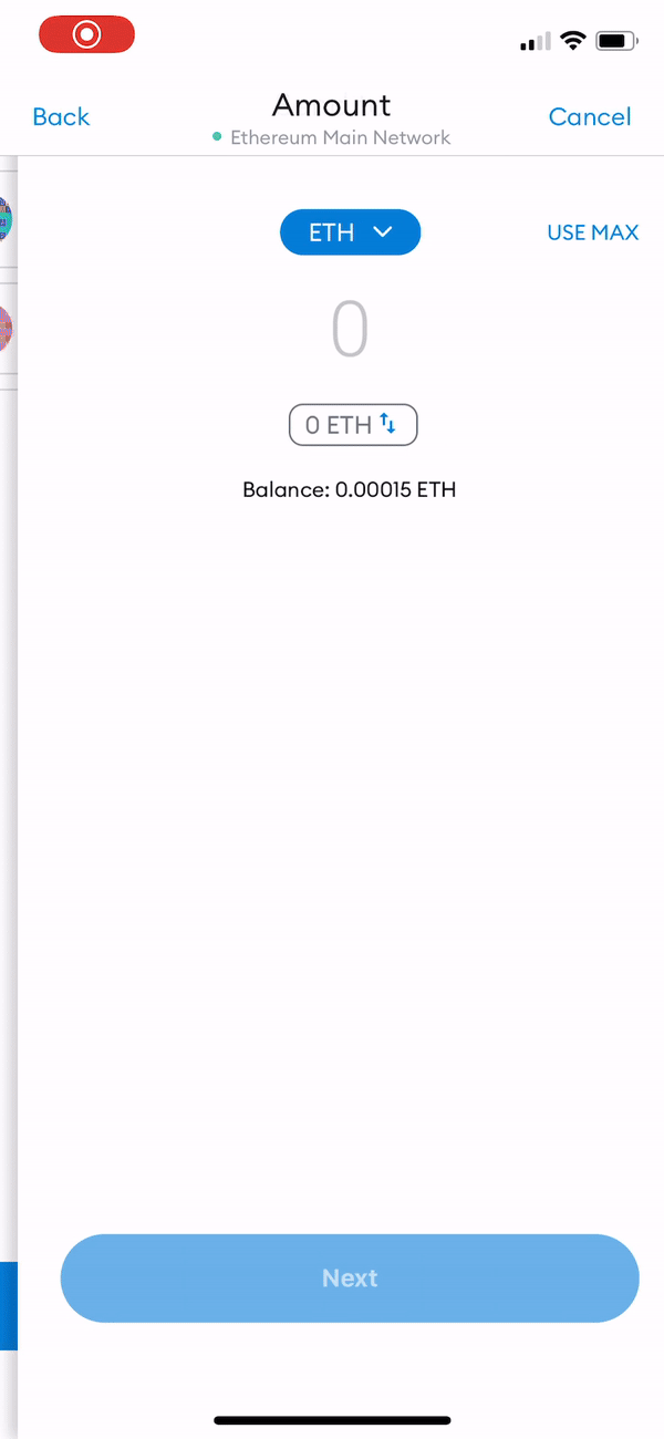 Can't use SEND MAX on small ETH amounts · Issue #1821 · MetaMask/metamask-mobile · GitHub