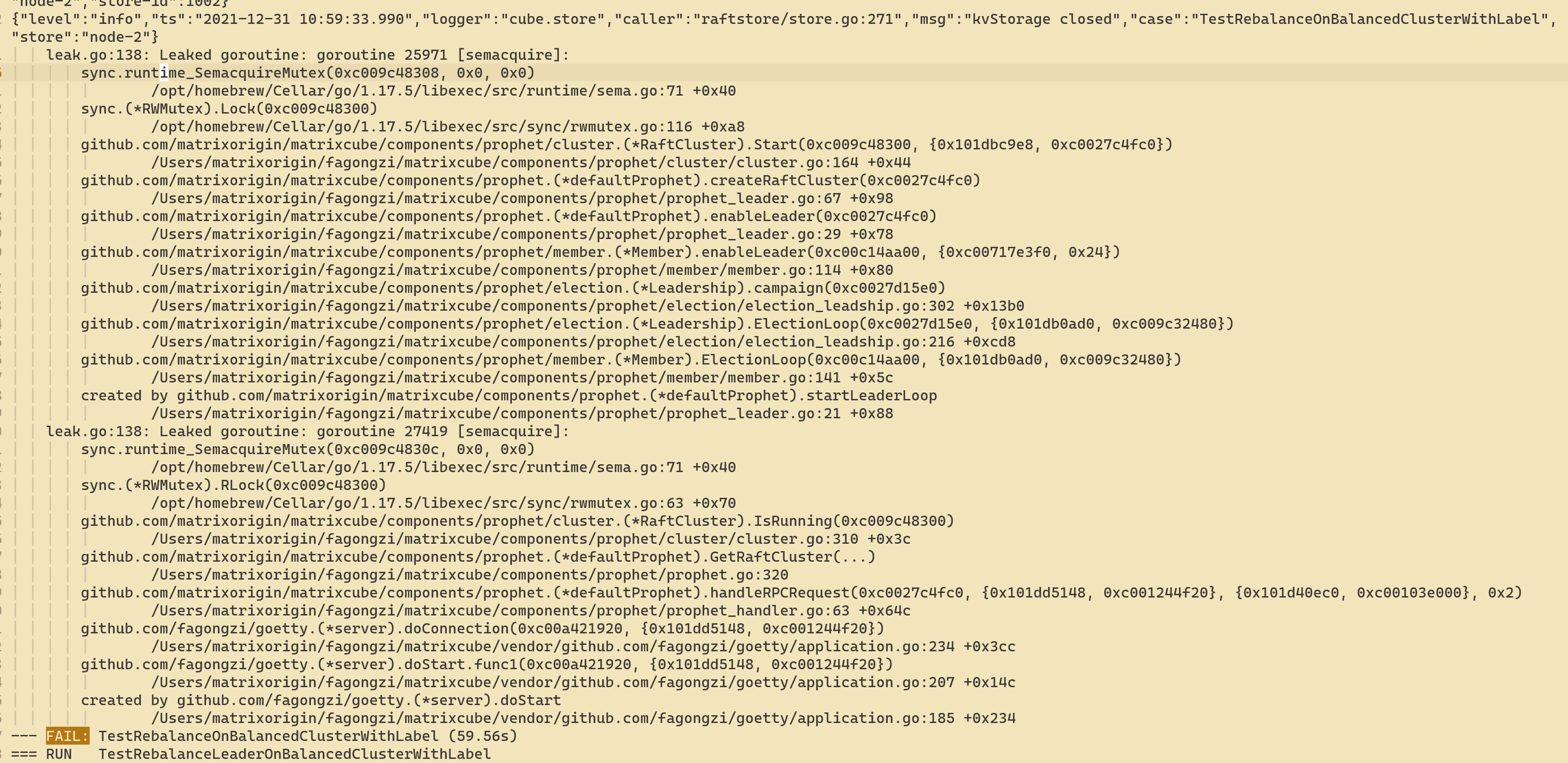 Goroutine Leak In Prophet Member · Issue 639 · Matrixorigin Matrixcube