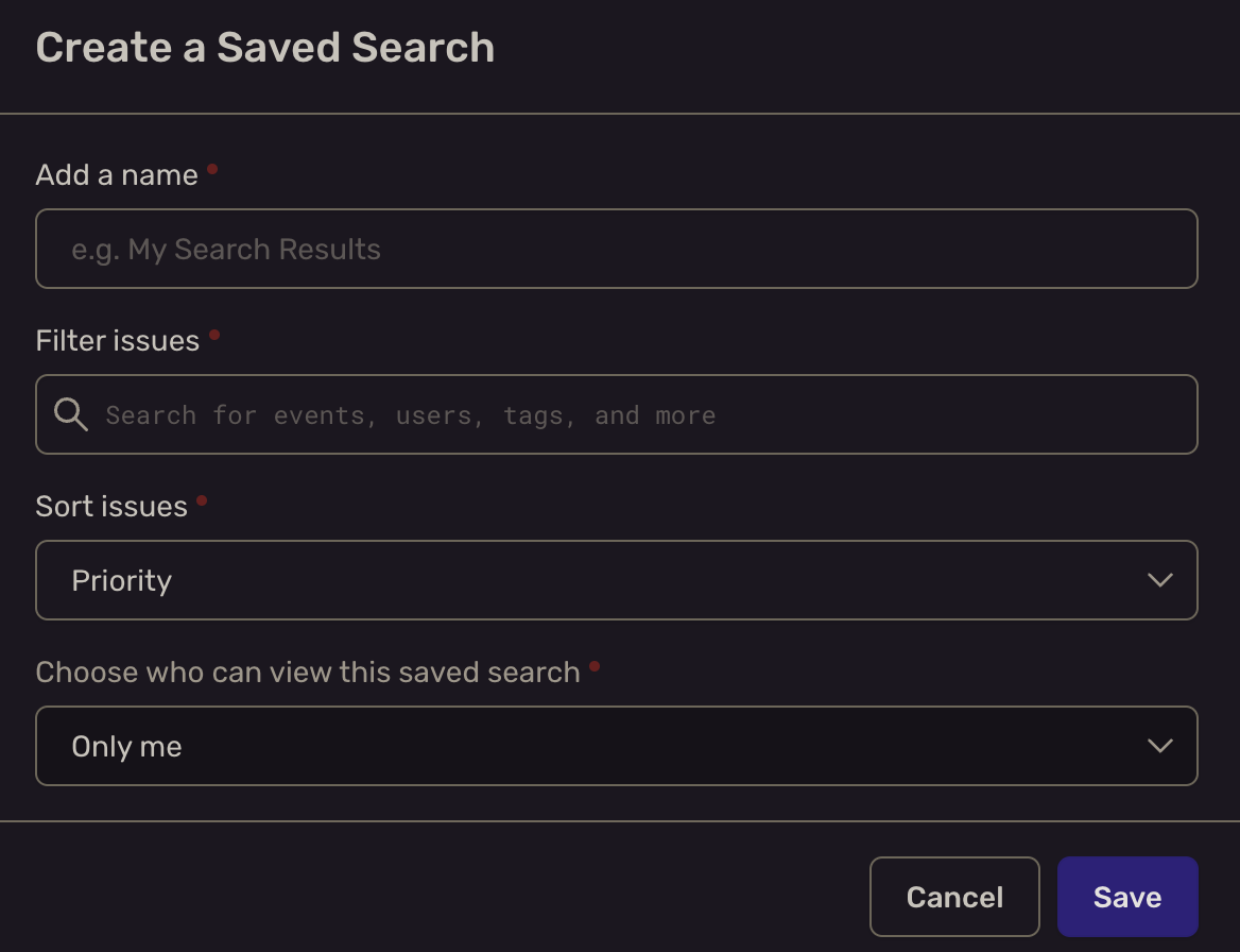 Change default sort to "priority" · Issue #48484 · getsentry/sentry · GitHub