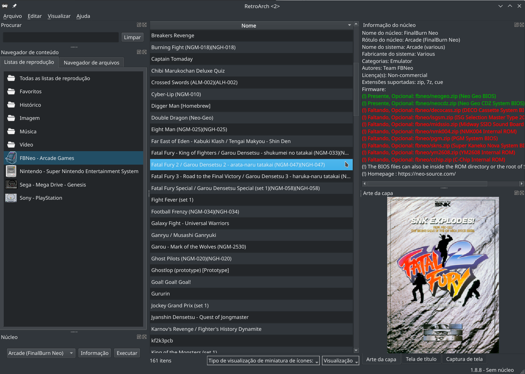 Failed to load content · Issue #370 · finalburnneo/FBNeo · GitHub