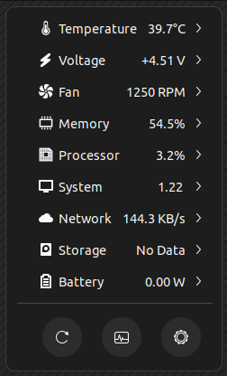 Storage not shown · Issue #94 · corecoding/Vitals · GitHub