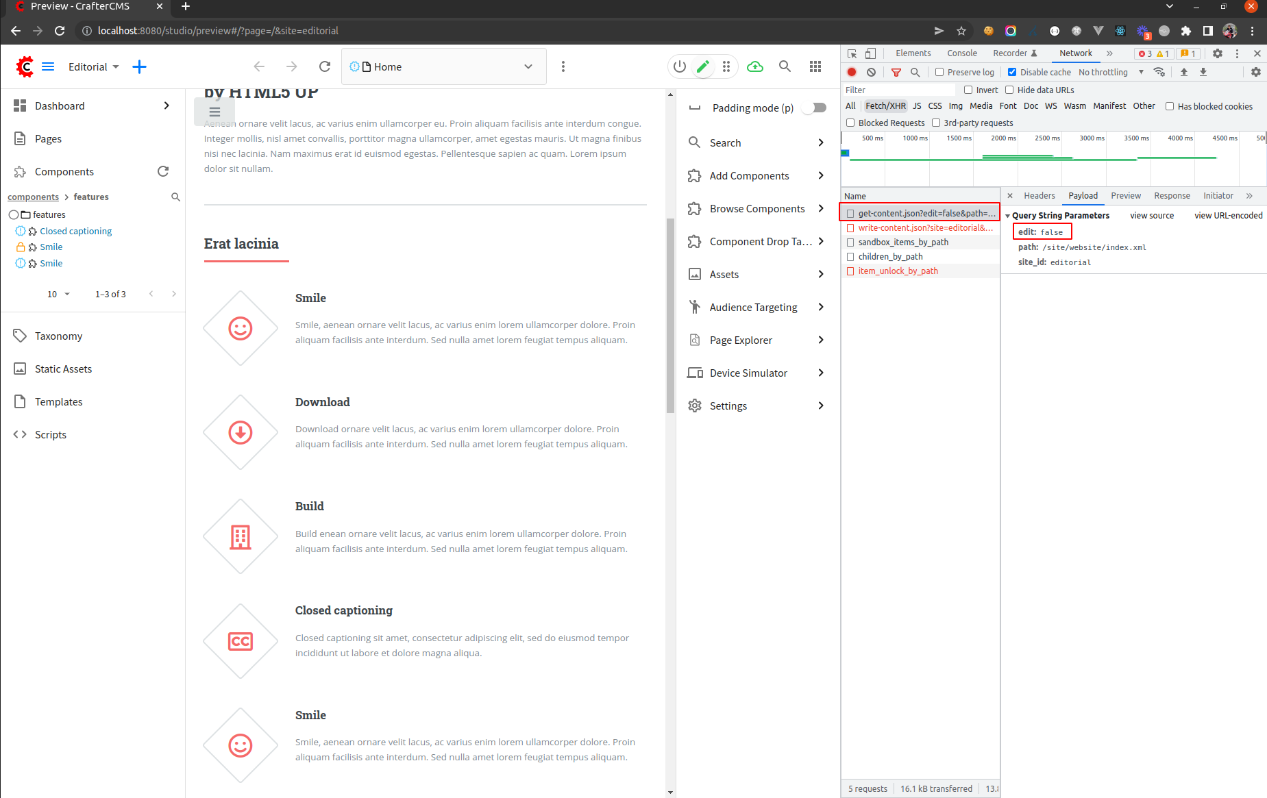 [studio-ui] Duplication of `Feature` component as an `Author` or `Publisher` is showing `Item ...
