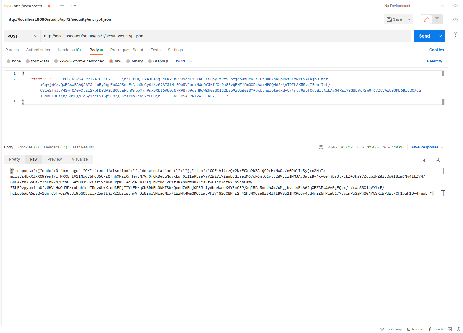 [studio] Decryption of data does not honor the new lines in private keys · Issue #5849 ...
