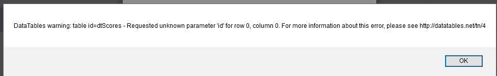 Editing Returns Datatables Error · Issue 81 · Kasperolesendatatable