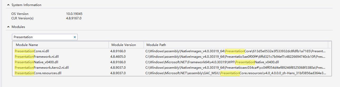 System.TypeLoadException: Method 'GetSelection' in type 'MS.Internal.Automation ...