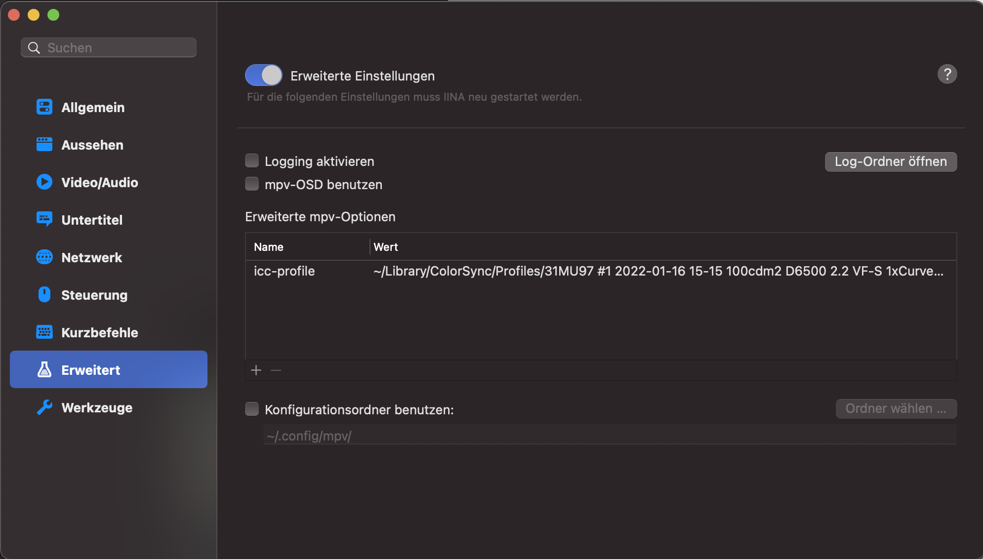 Colormanagement broken in 1.3.0 · Issue #3929 · iina/iina · GitHub