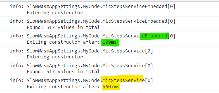 Loading `appsettings.json` with 600 lines of "data" is very slow in blazor wasm · Issue #62287 ...