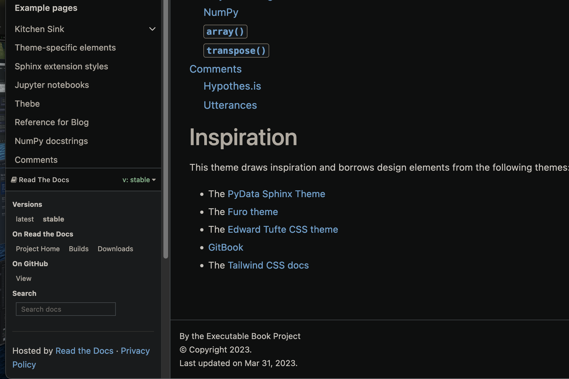 "Edit this page" on RTD · Issue #304 · jbms/sphinx-immaterial · GitHub