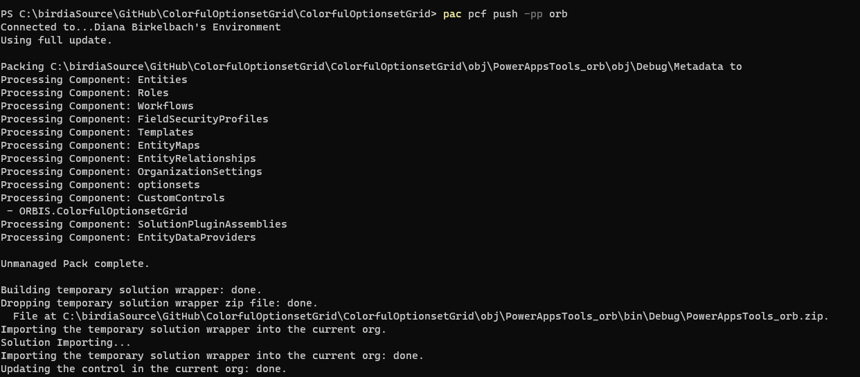 "pac pcf push" for v1.18.4 doesn't update the PCFs · Issue #294 · microsoft/powerplatform-vscode ...