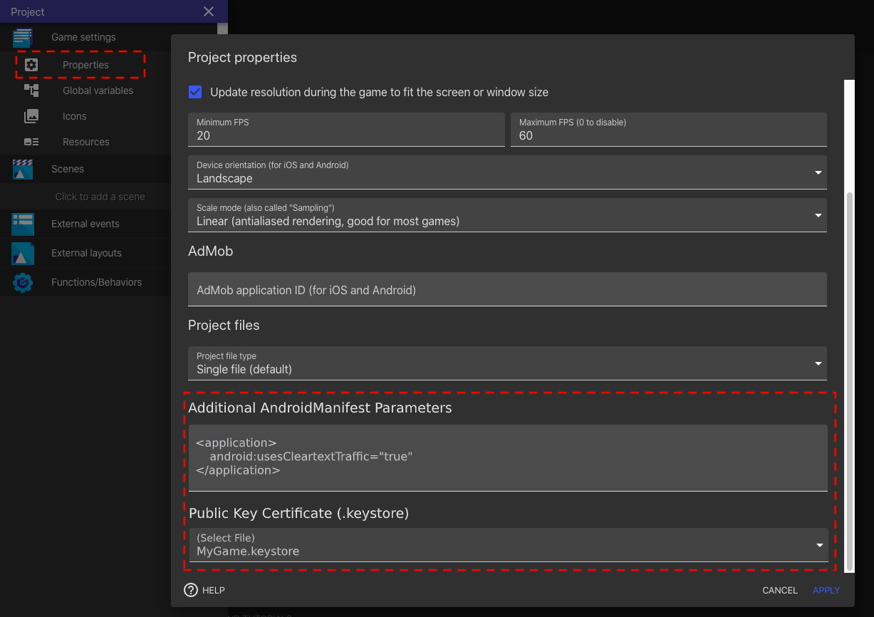 Options Customizations Configurations For Online Android Builds Issue 