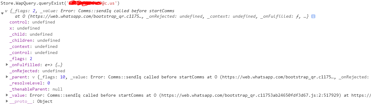CheckNumberStatus not working · Issue #1748 · open-wa/wa-automate-nodejs · GitHub