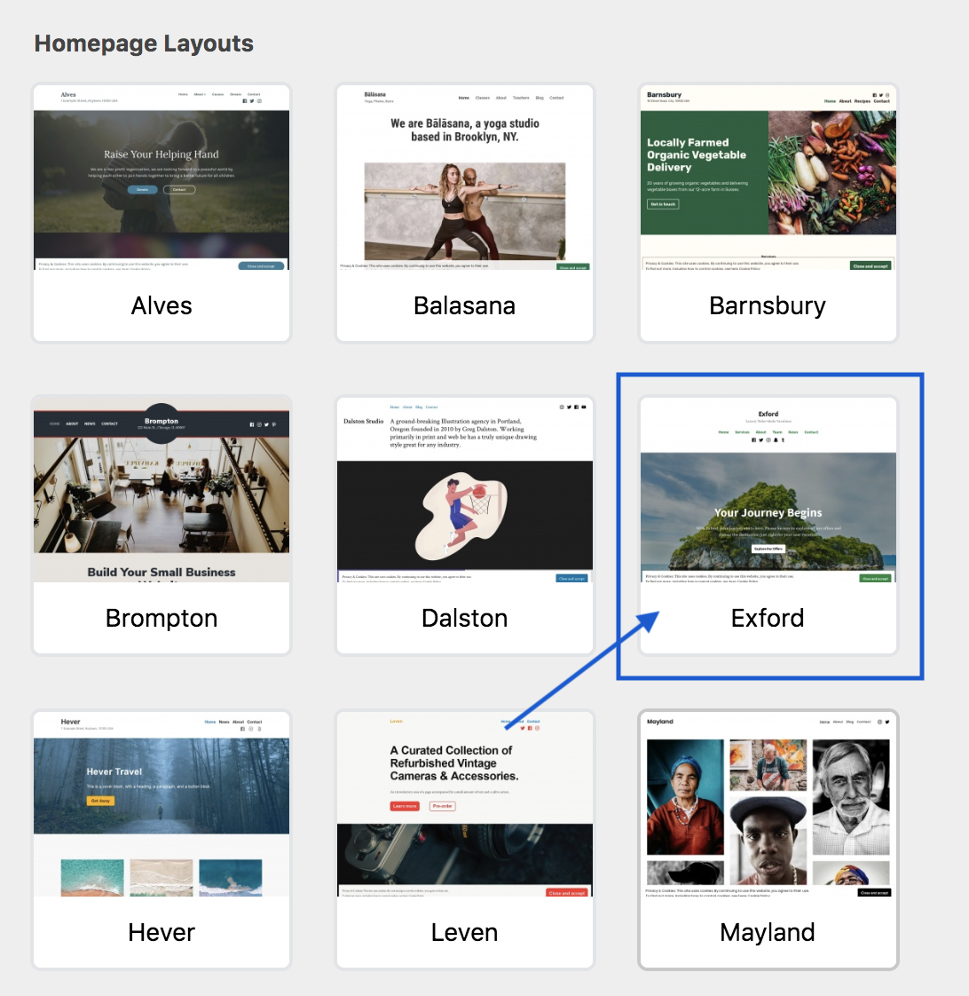 Radcliffe 2: Issues with "align-full" class and Exford template · Issue ...