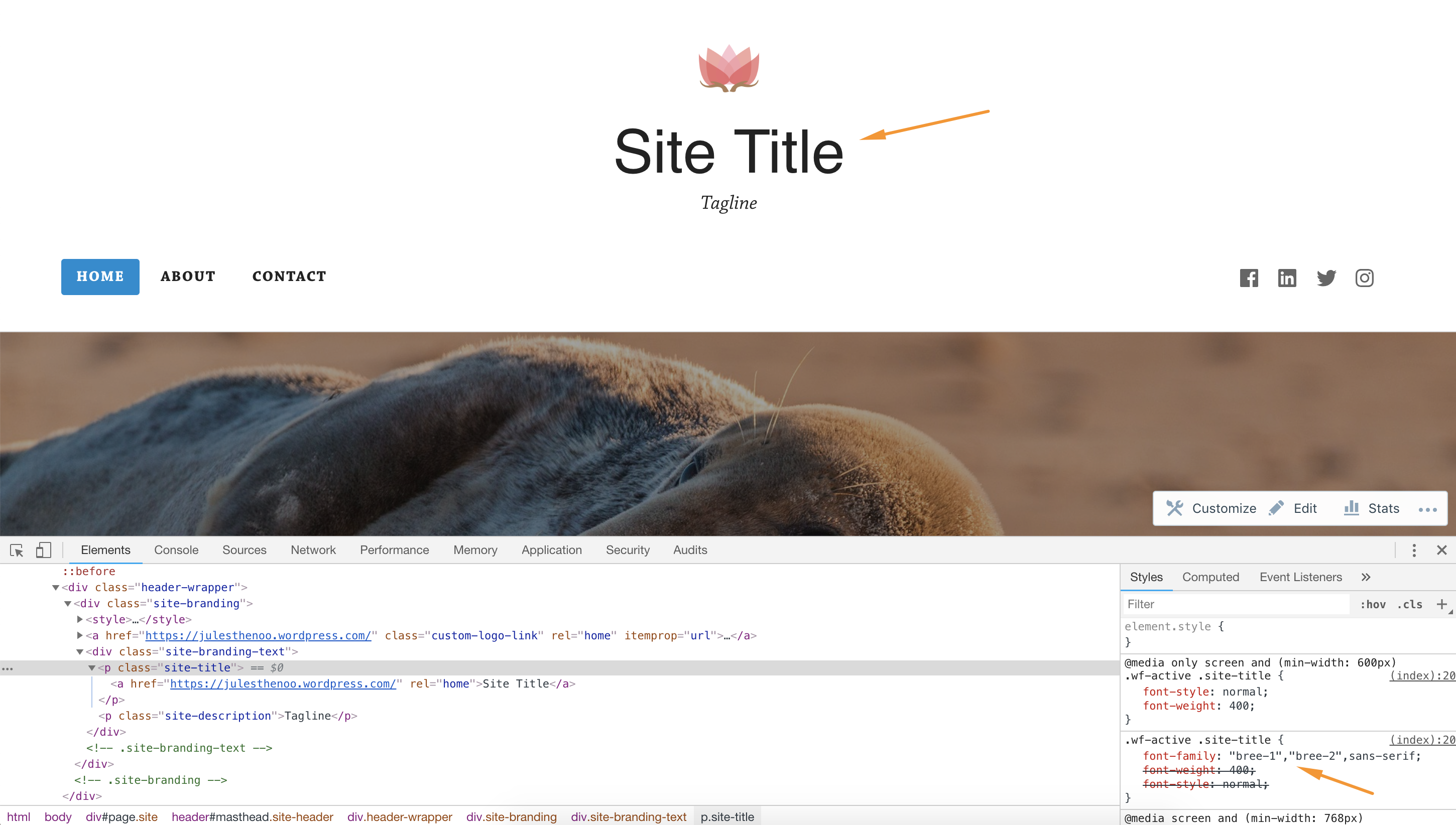 Typekit fonts appear differently in Customizer than on front end · Issue #288 · Automattic ...