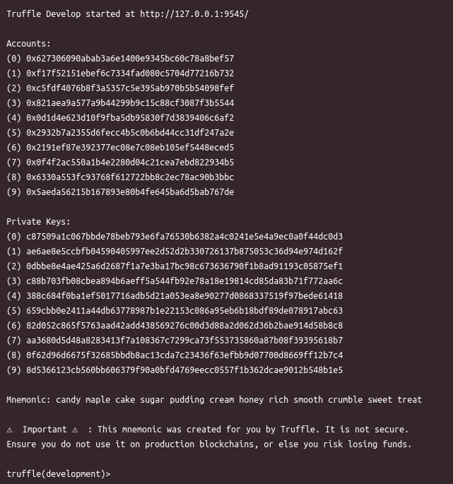 Command Truffle Develop Bug · Issue 2632 · Trufflesuite Truffle · Github