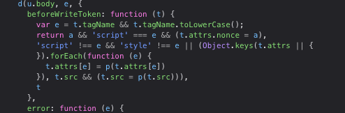 Nonce doesn't appear to be added to script · Issue #27 · adobe/reactor-extension-core · GitHub