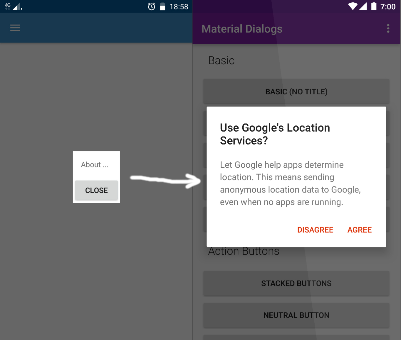Replacements and styling for Android/iOS components in NativeScript · Issue #4812 · NativeScript ...