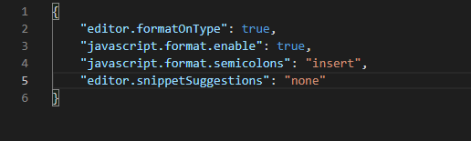 JavaScript Auto-Format: Inconsistent Automatic Semicolon Insertion · Issue #135513 · microsoft ...