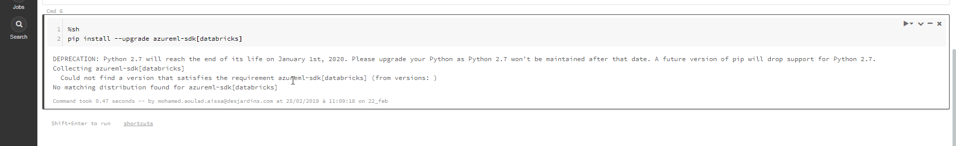 access to Azure ML workspace · Issue #215 · Azure/MachineLearningNotebooks · GitHub