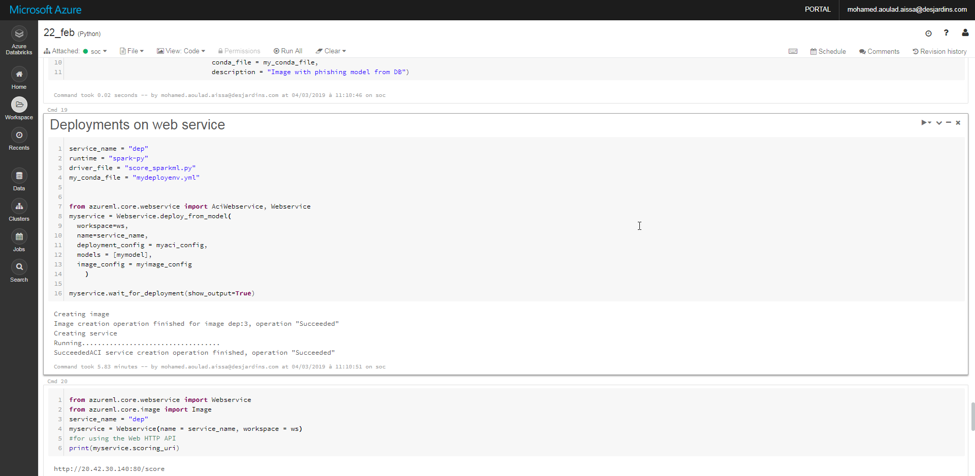 web service issue:"Model not found in cache or in root at · Issue #237 ...