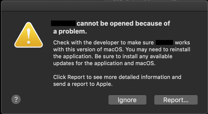 APP_Name cannot be opened because of a problem (image attached) · Issue #4053 · electron ...