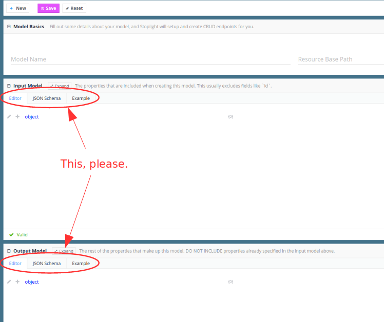 Enhance resource editor in CRUD builder · Issue #34 · stoplightio/desktop · GitHub