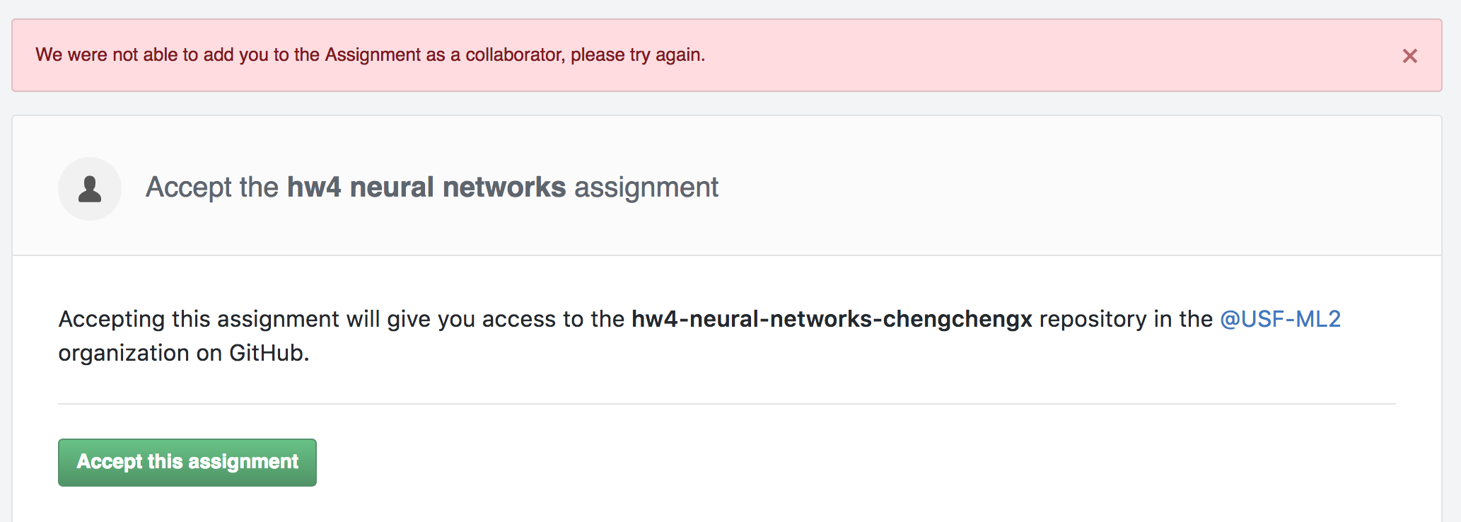 Students are unable to accept an assignment · Issue #817 · github-education-resources/classroom ...