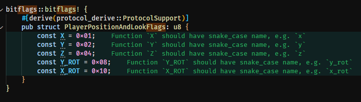 Allow `non_snake_case` on impl · Issue #237 · bitflags/bitflags · GitHub