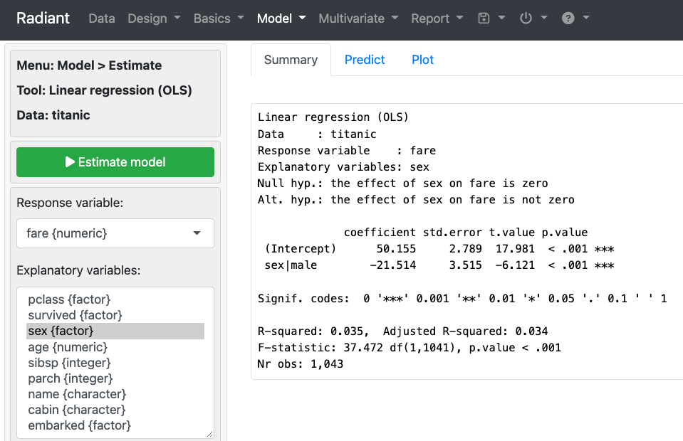 porblem: radiant warning: error in do.call: 'what' must be a function or character string ...