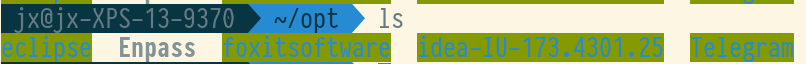 Indiscernible color for directories in `ls` output under Agnoster theme ...