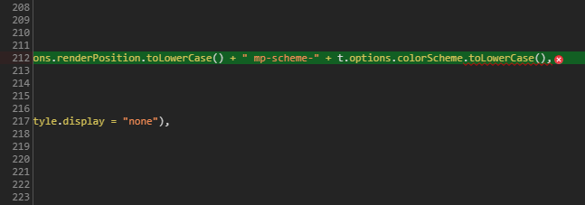 js error - Uncaught TypeError: Cannot read property 'toLowerCase' of undefined · Issue #511 ...