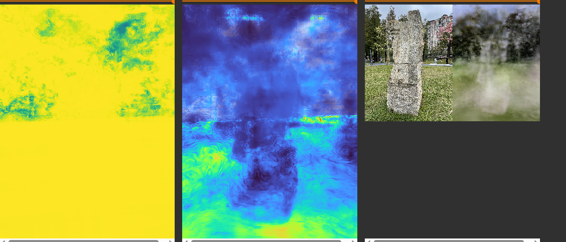 Why is there such a big difference in the results between the models trained with nerfacto and ...