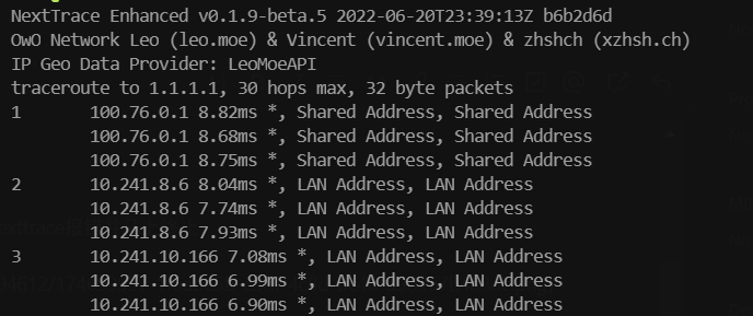 使用WEB API查询后端出错 · Issue #4 · OwO-Network/nexttrace-experiment · GitHub