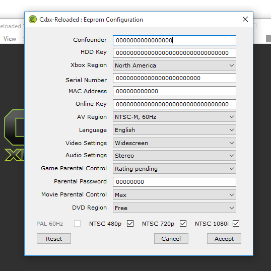 Eeprom is corrupted if I'd set Xbox Region to Japan · Issue #1199 · Cxbx-Reloaded/Cxbx-Reloaded ...