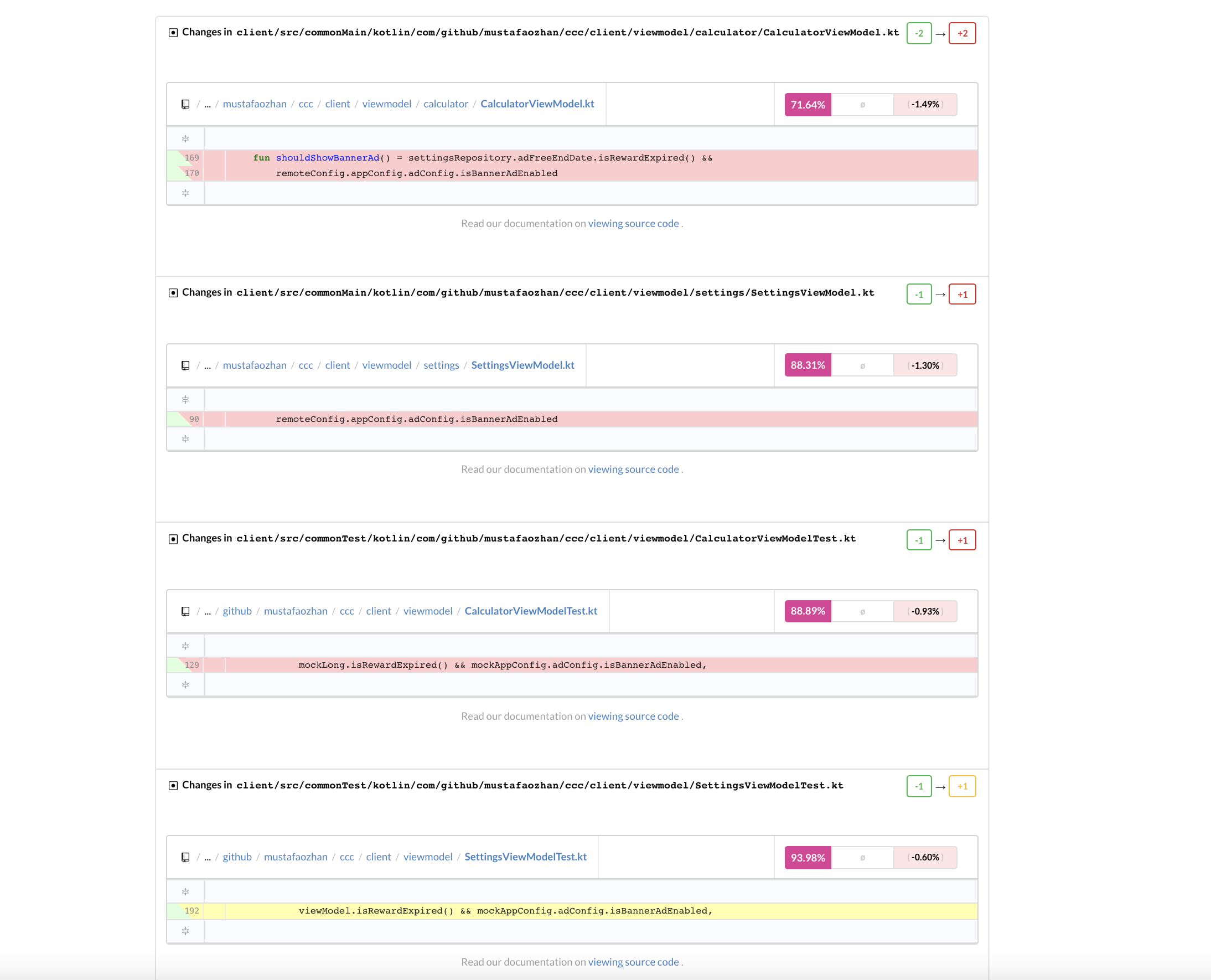 Unreliable Coverage Reports · Issue 134 · Kotlin Kotlinx Kover · Github