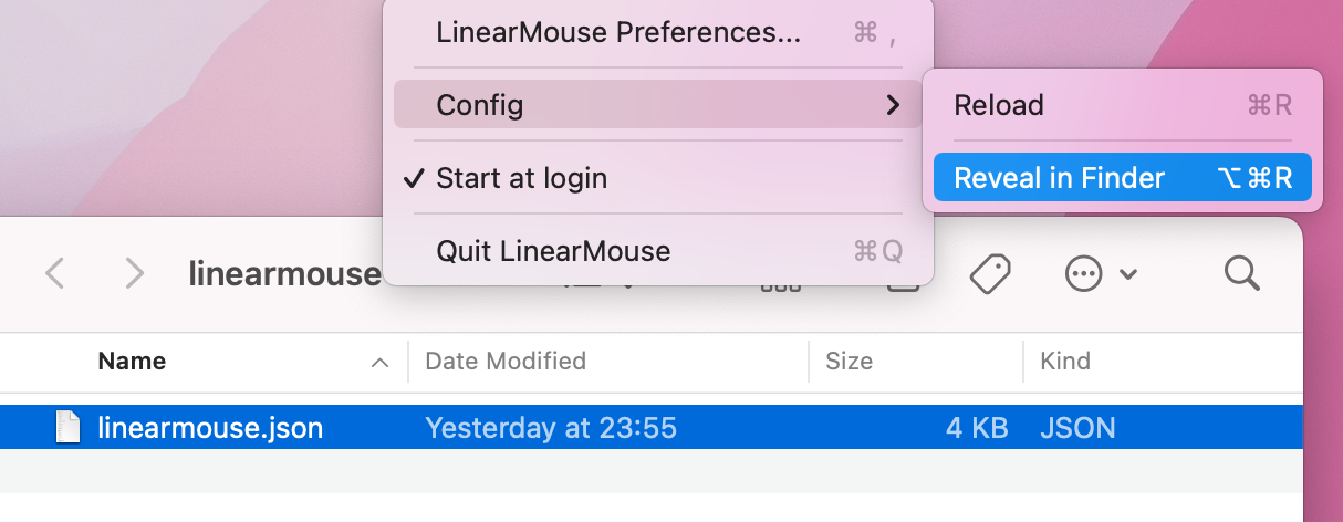 Thank You Seperate Activation Off Universal Forwards And Backwards · Linearmouse Linearmouse