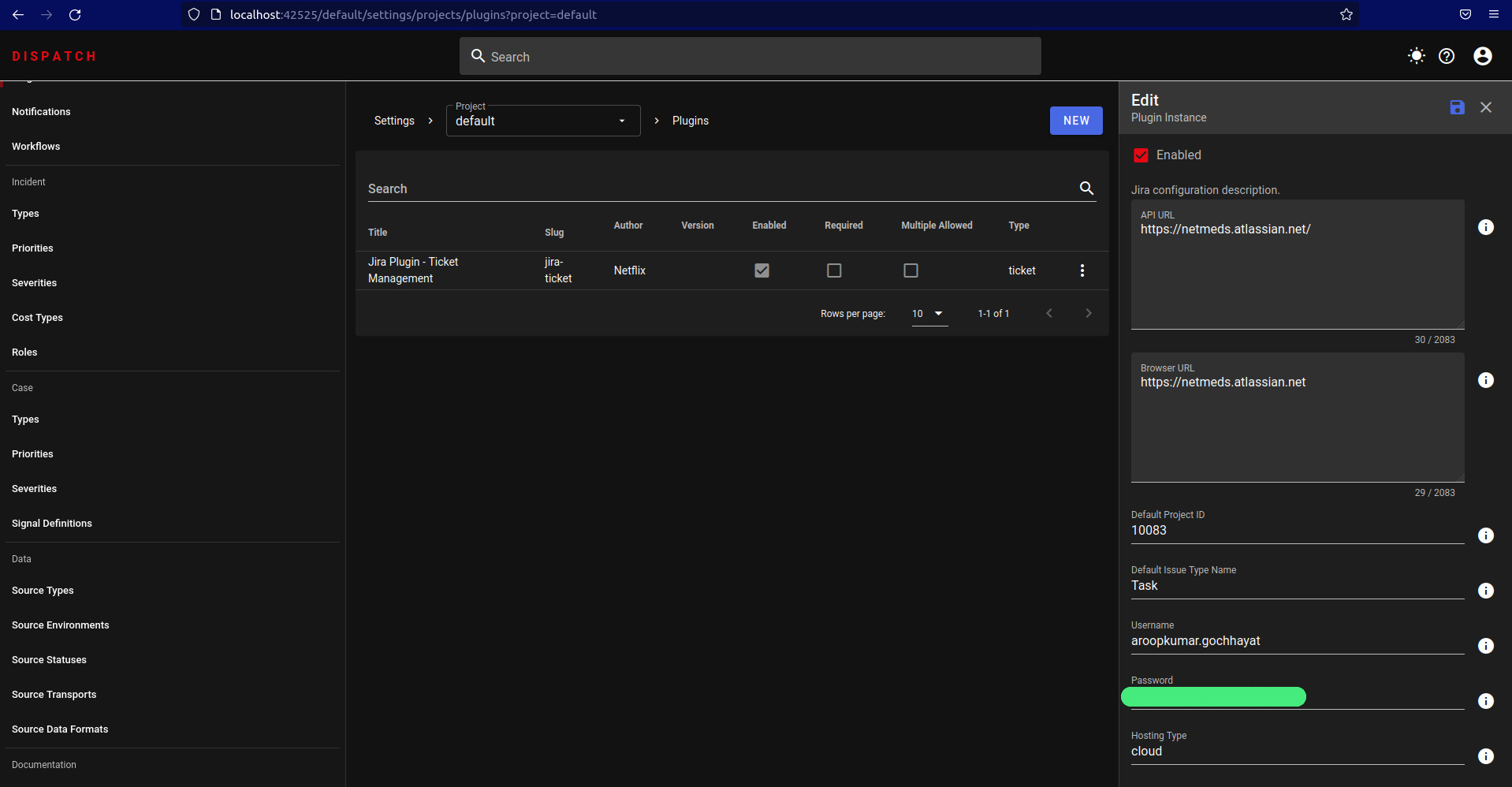 Jira Plugin Unable to Create tickets · Issue #2715 · Netflix/dispatch ... Jira Plugin Unable to Create tickets · Issue #2715 · Netflix/dispatch ...