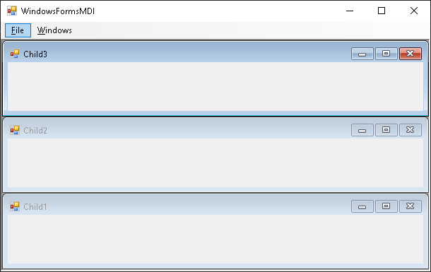 GitHub - edselclarin/WindowsFormsMDI: C# MDI Form application