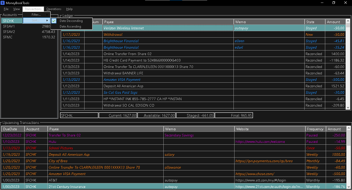 GitHub - edselclarin/MoneyBook: Simple application to manage financial accounts