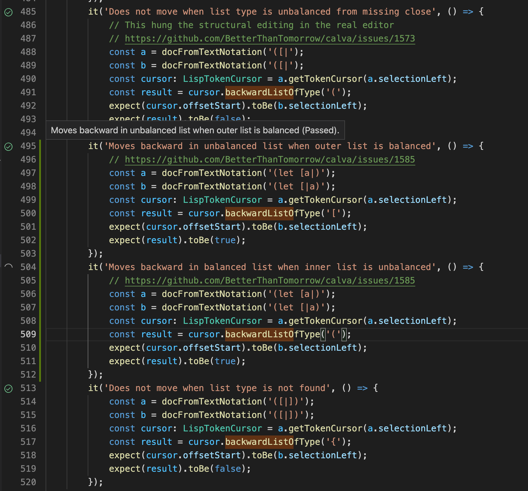 Structural editing hangs in specific cases of unbalanced forms · Issue #1585 ...