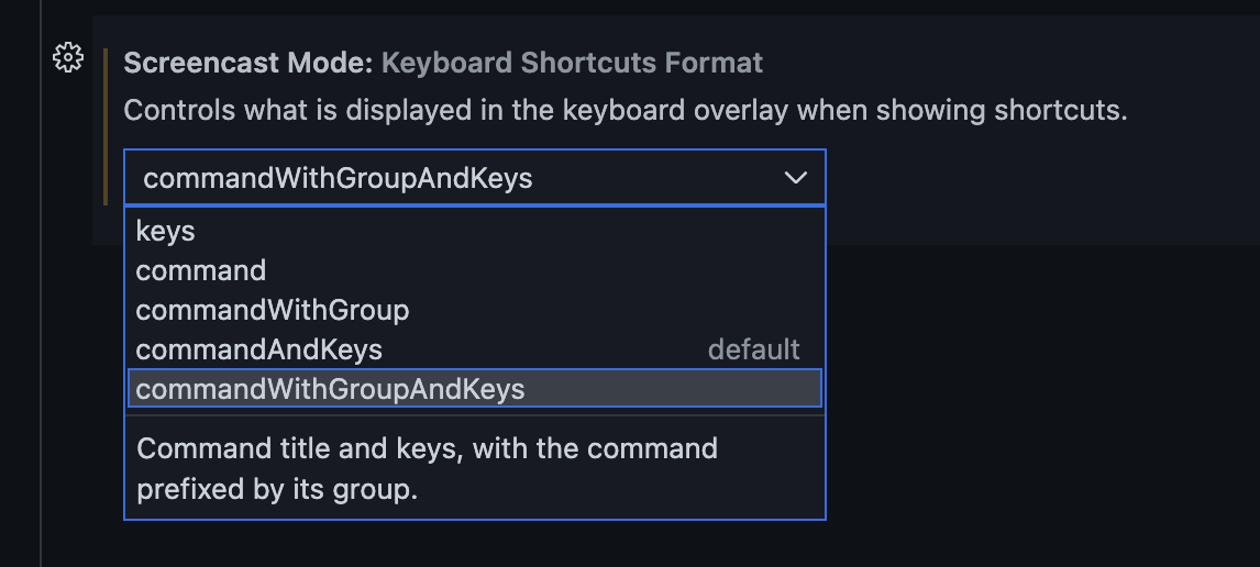 How to show which key is pressed in VS Code | Screencast Mode : r/vscode