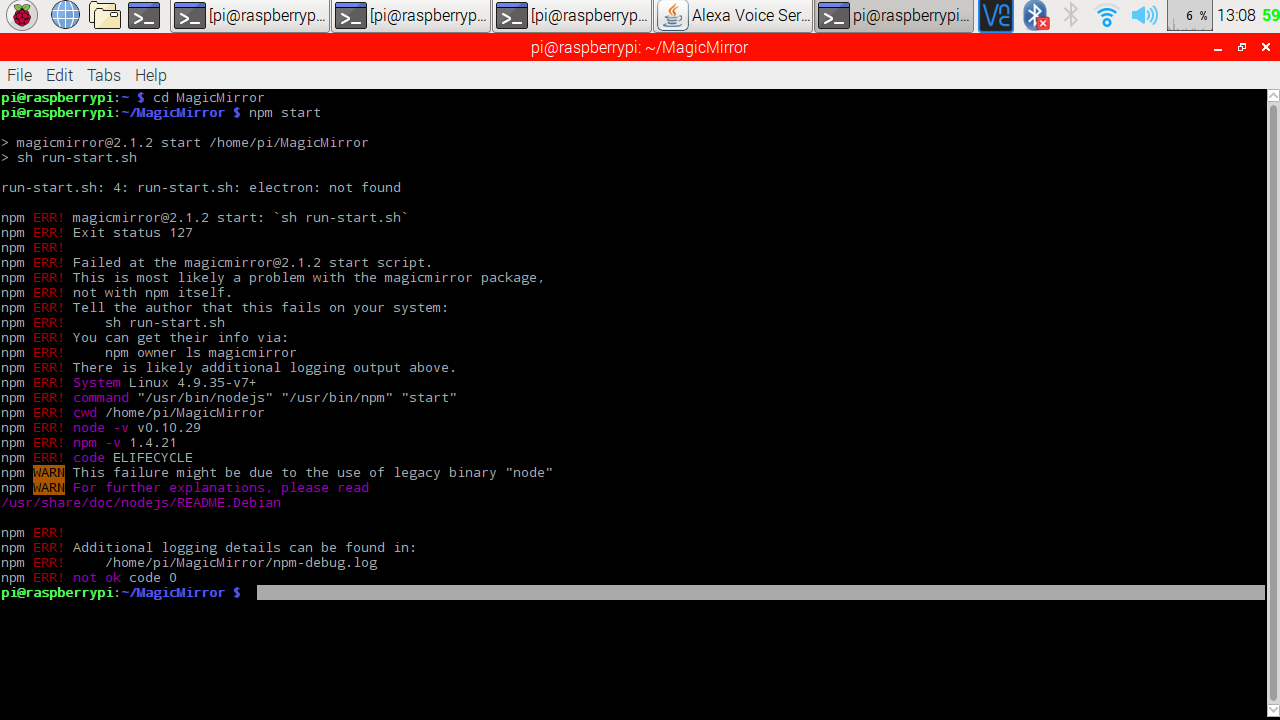 error with config.js · Issue #942 · MagicMirrorOrg/MagicMirror · GitHub