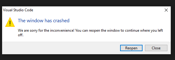 VS Code dosn't start · Issue #100350 · microsoft/vscode · GitHub