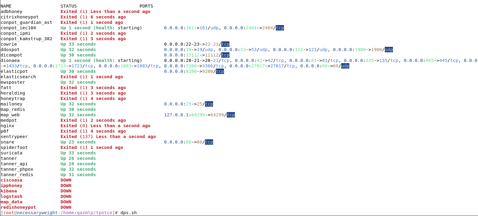 tpot 22.0 installation issue on debian 11 · Issue #1175 · telekom-security/tpotce · GitHub