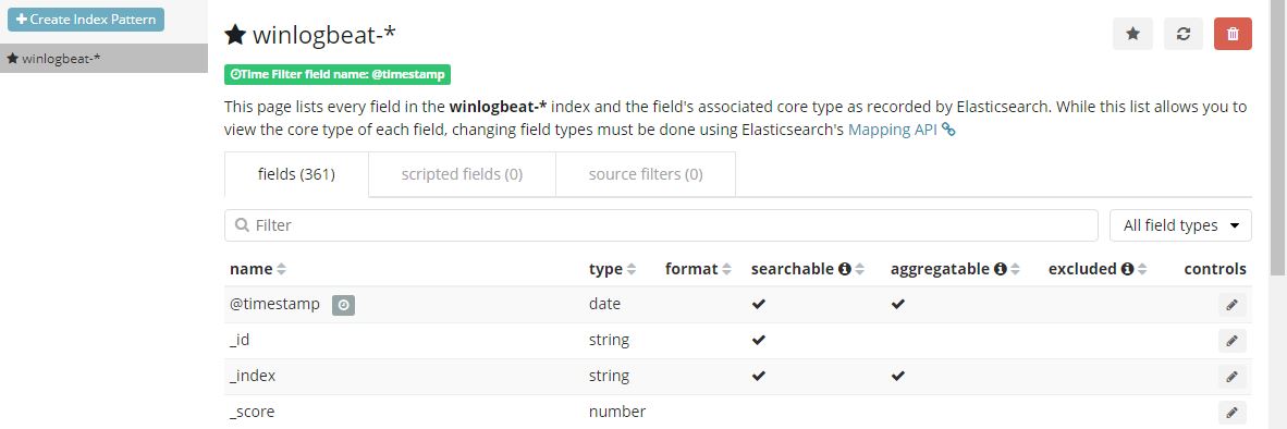Kibana Index Pattern Index Pattern Gray Out · Issue 12721 · Elastic